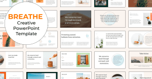 Breathe Creative PowerPoint Template – MasterBundles