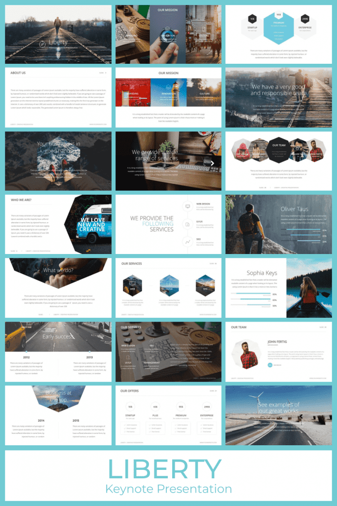 Liberty Keynote Presentation – MasterBundles