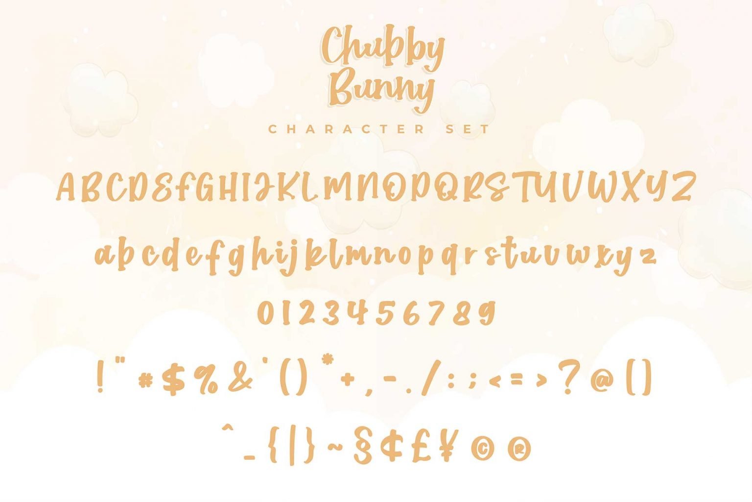Chubby Bunny - A Quirky Handwritten Font – MasterBundles