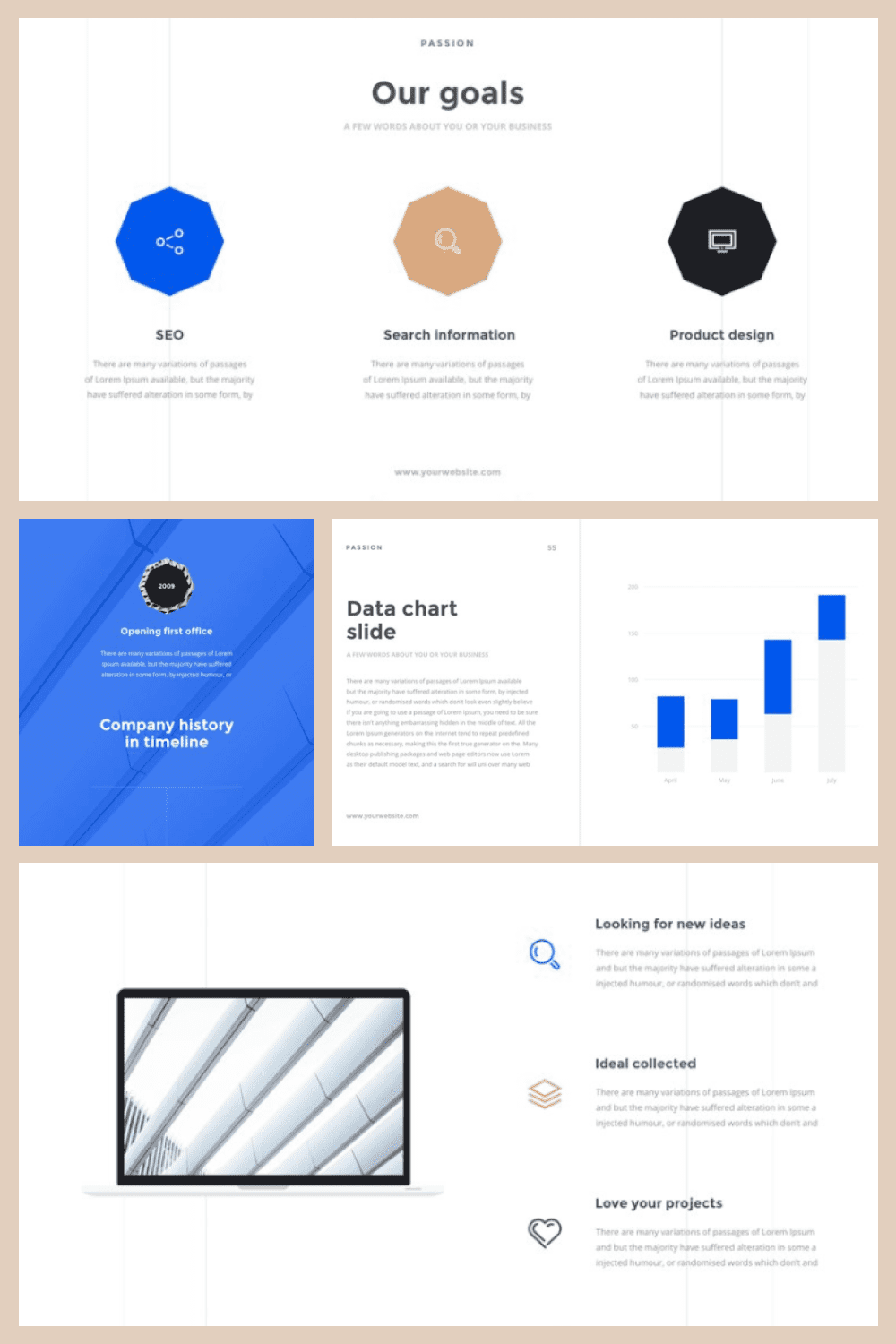 Passion PowerPoint Template – MasterBundles