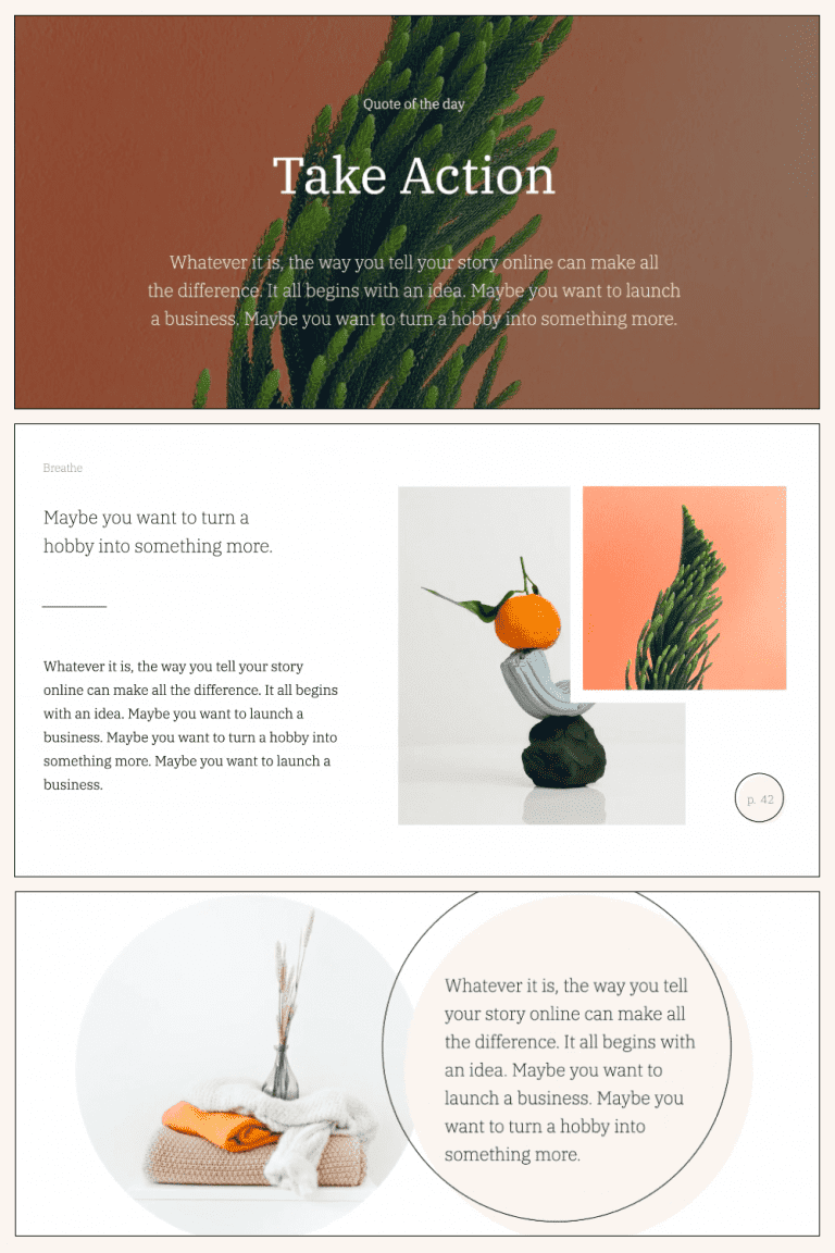 Breathe Creative PowerPoint Template – MasterBundles