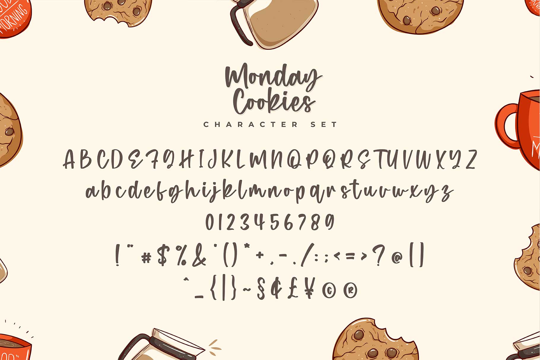 Monday Cookies - A Handwritten Script Font – MasterBundles