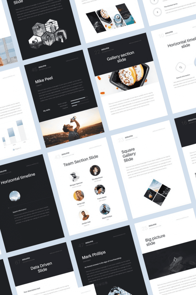 A4 | Assume Cool PowerPoint Template – MasterBundles