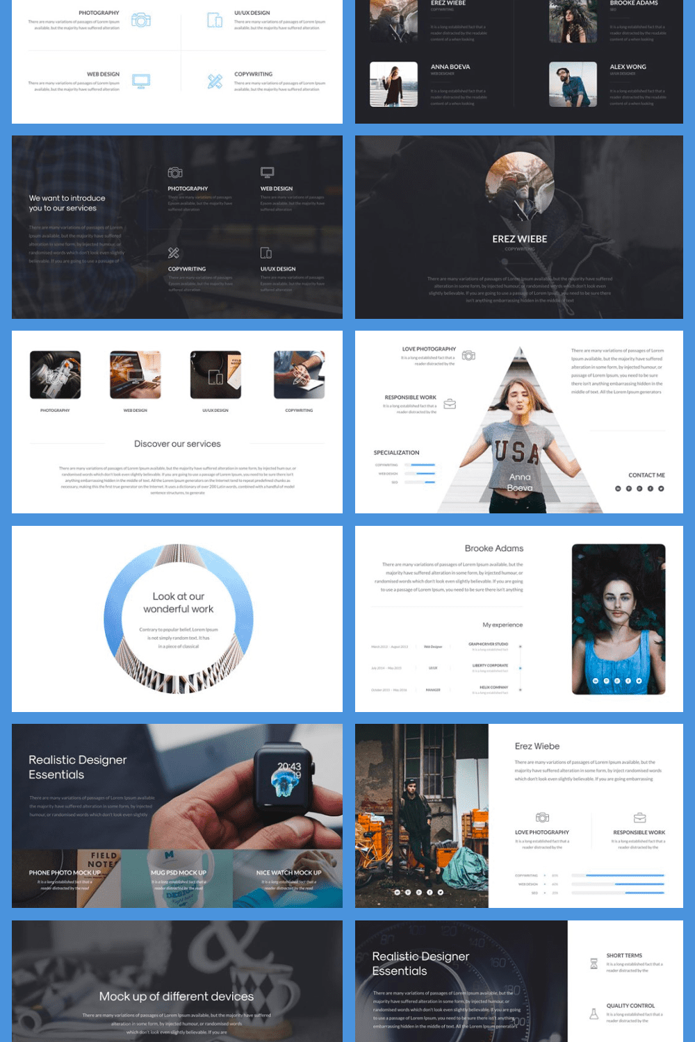 Helix PowerPoint Presentation – MasterBundles