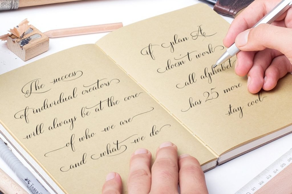 Darlian Script Italic Typeface – MasterBundles