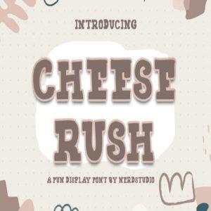 Cheese Rush Bold Font – MasterBundles