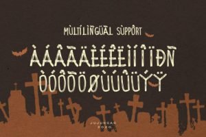 Eraser Head Halloween Font – MasterBundles