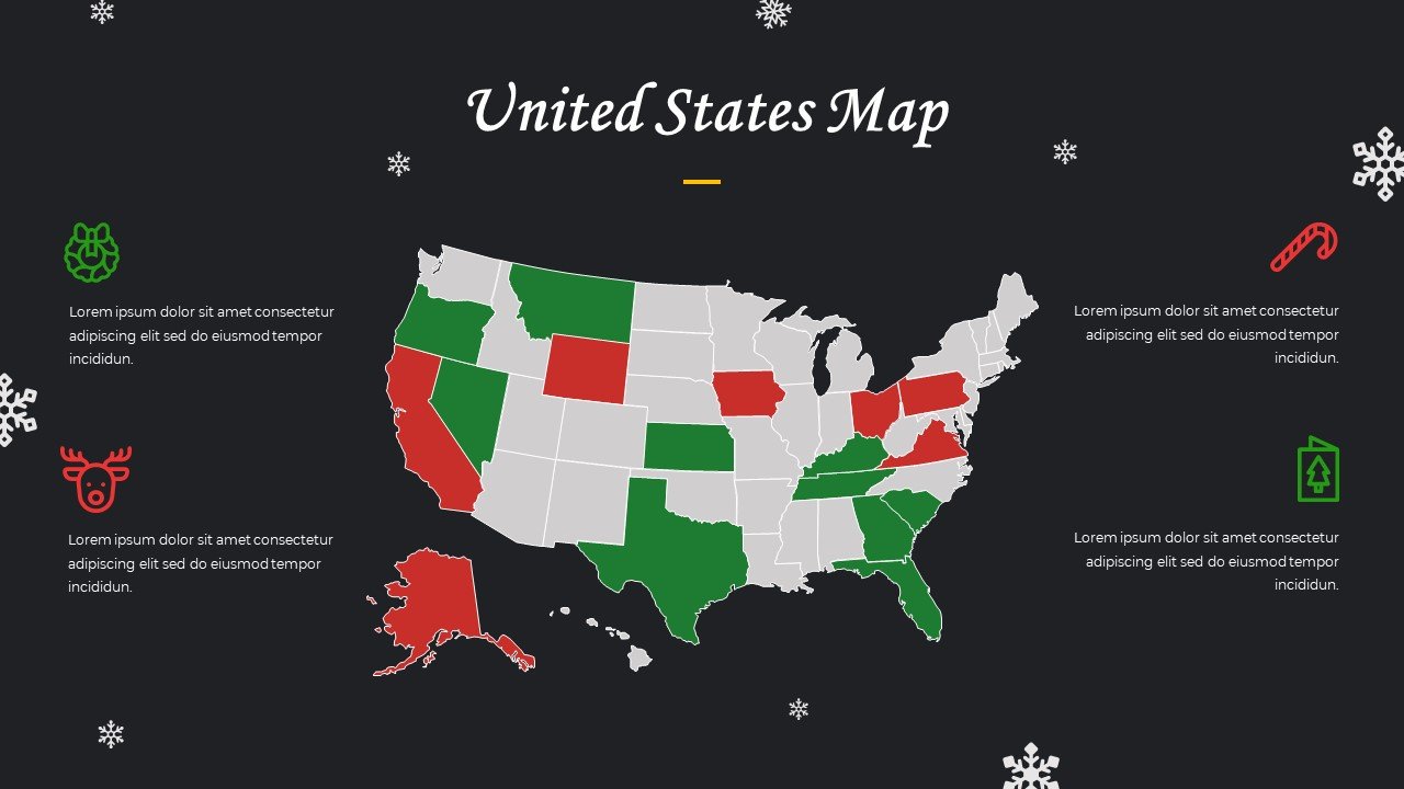 Merry Christmas Powerpoint Presentation Template | Master Bundles