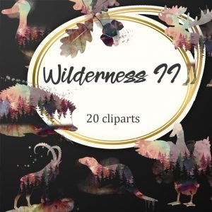 20 Digital Wild Animals Watercolor Clipart – MasterBundles