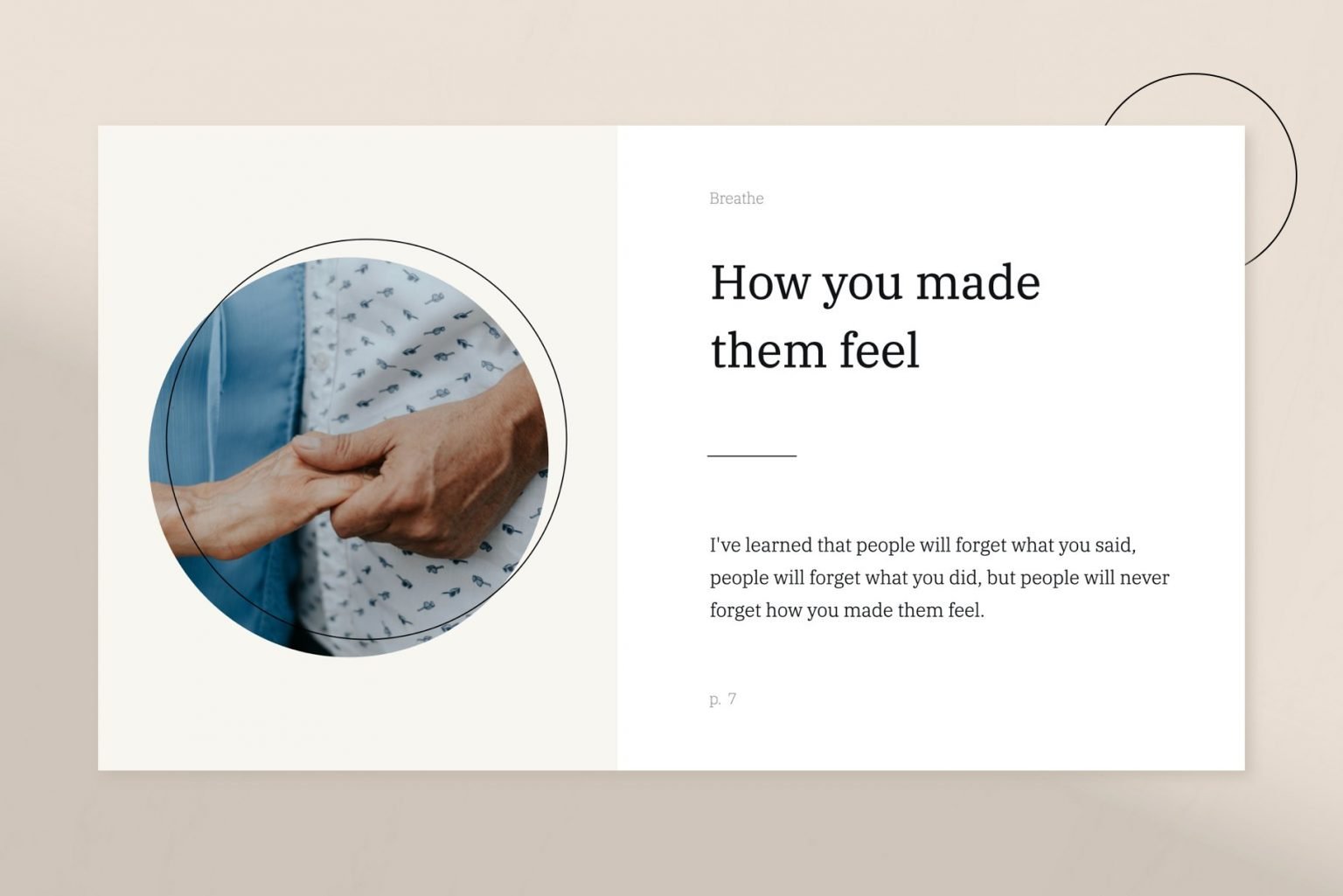 Breathe Creative PowerPoint Template – MasterBundles