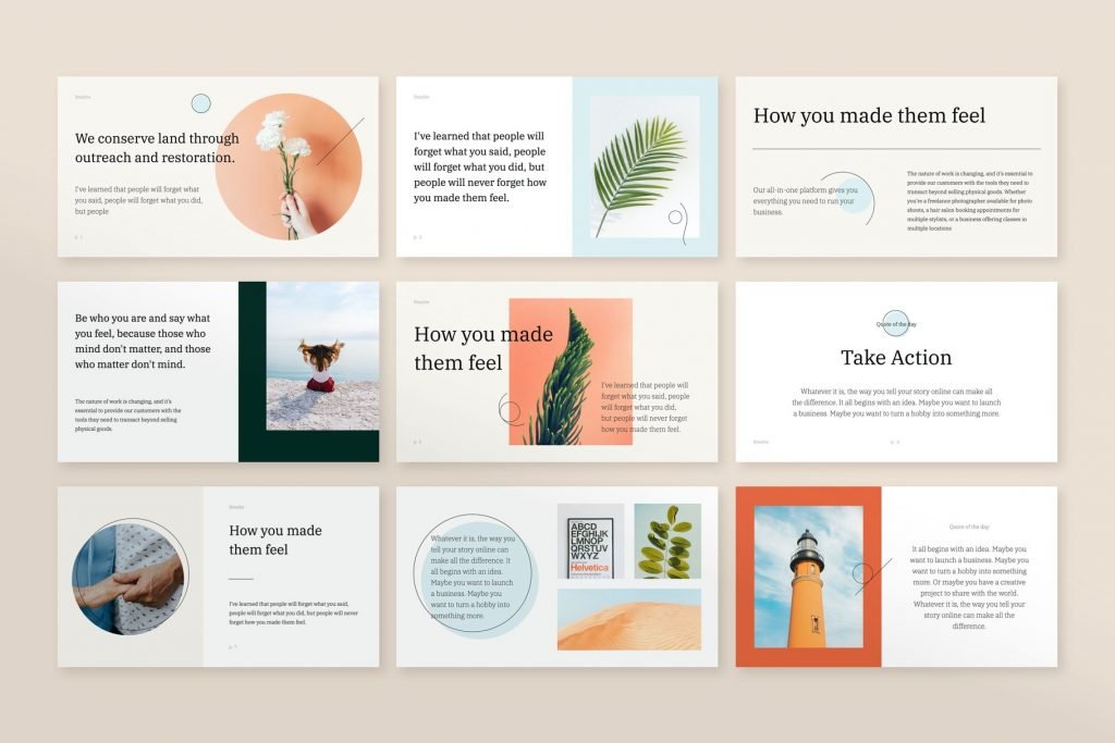 Breathe Creative PowerPoint Template – MasterBundles