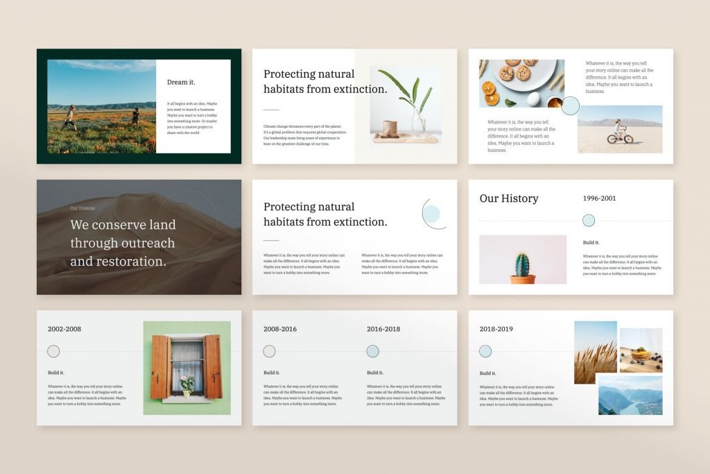Breathe Creative PowerPoint Template – MasterBundles