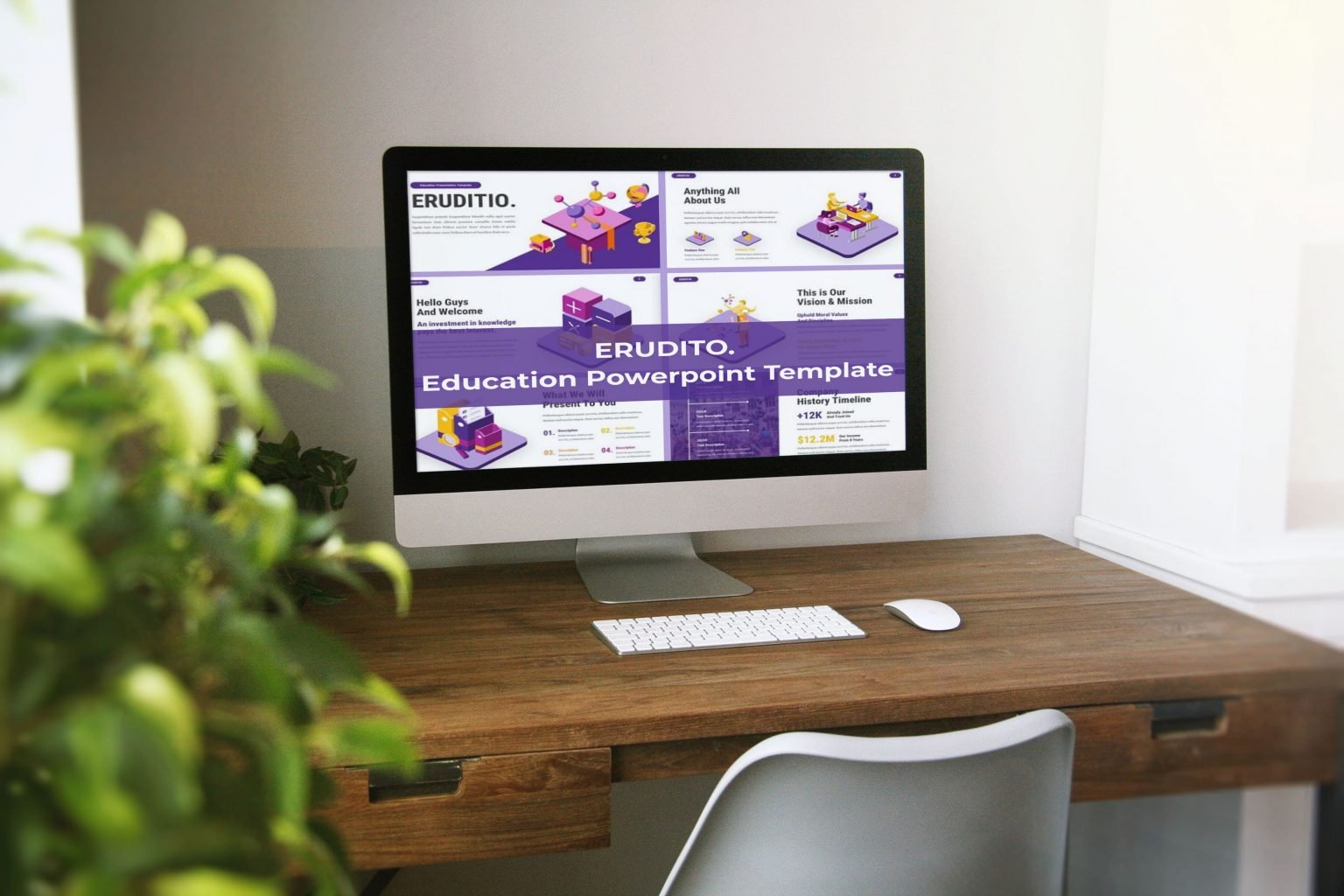 Eruditio - Education Powerpoint – MasterBundles