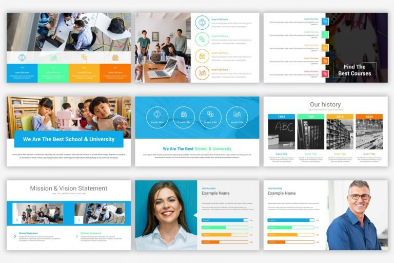 Education PowerPoint Template | Master Bundles