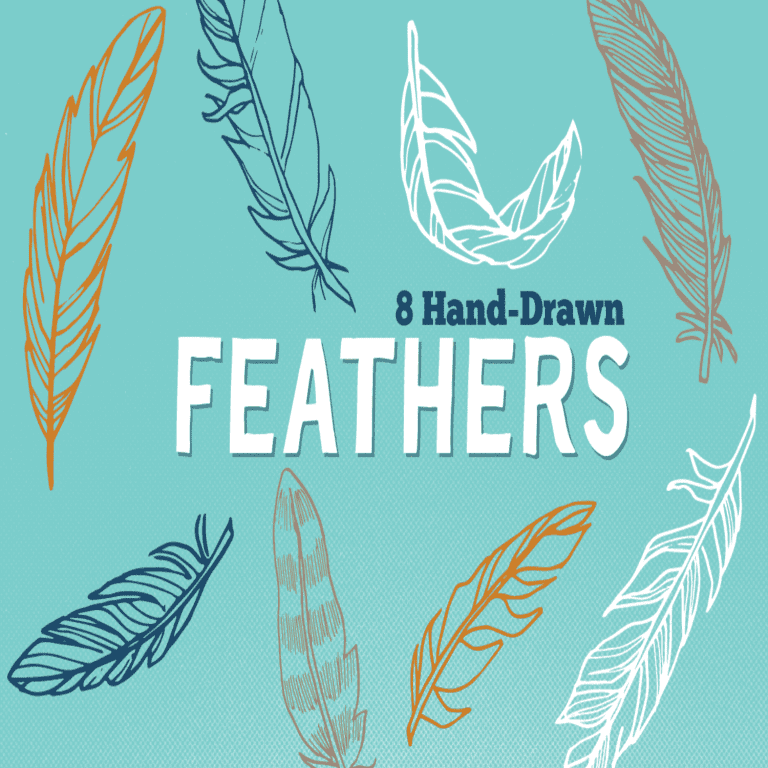 Magic Feathers Vectors Collection – MasterBundles