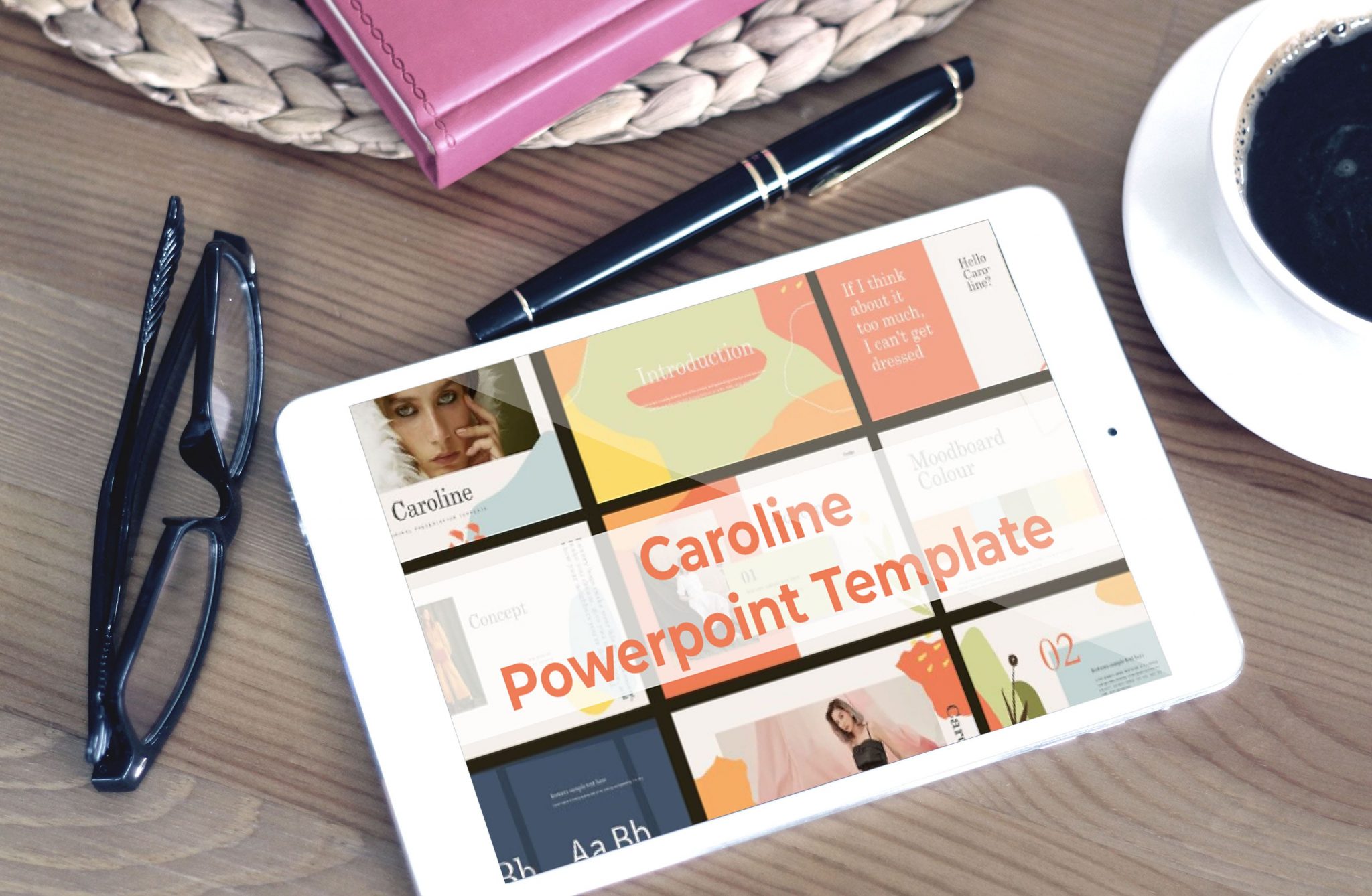 Caroline Presentation Template – MasterBundles