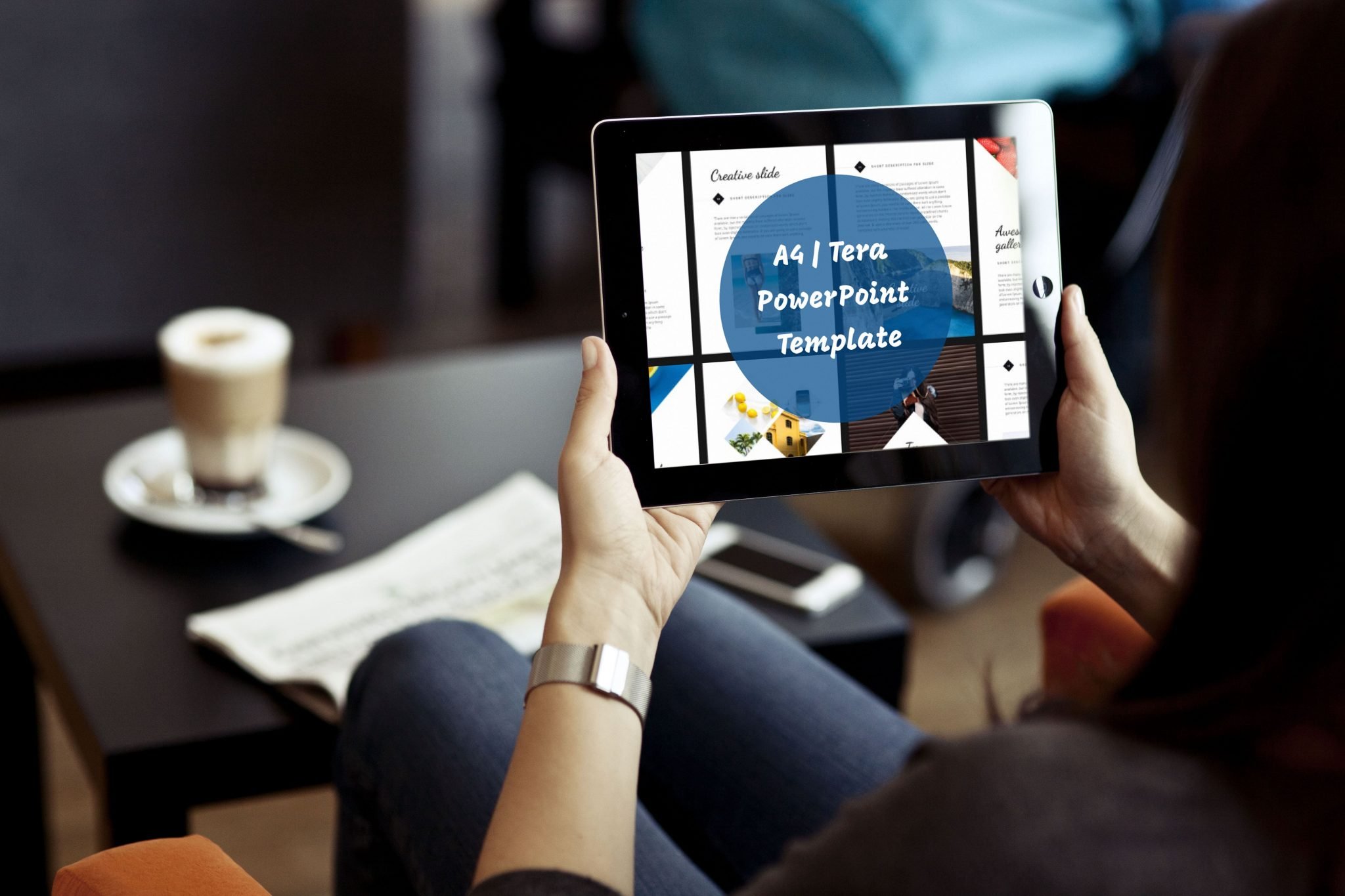 A4 | Tera Colorful PowerPoint Template – MasterBundles