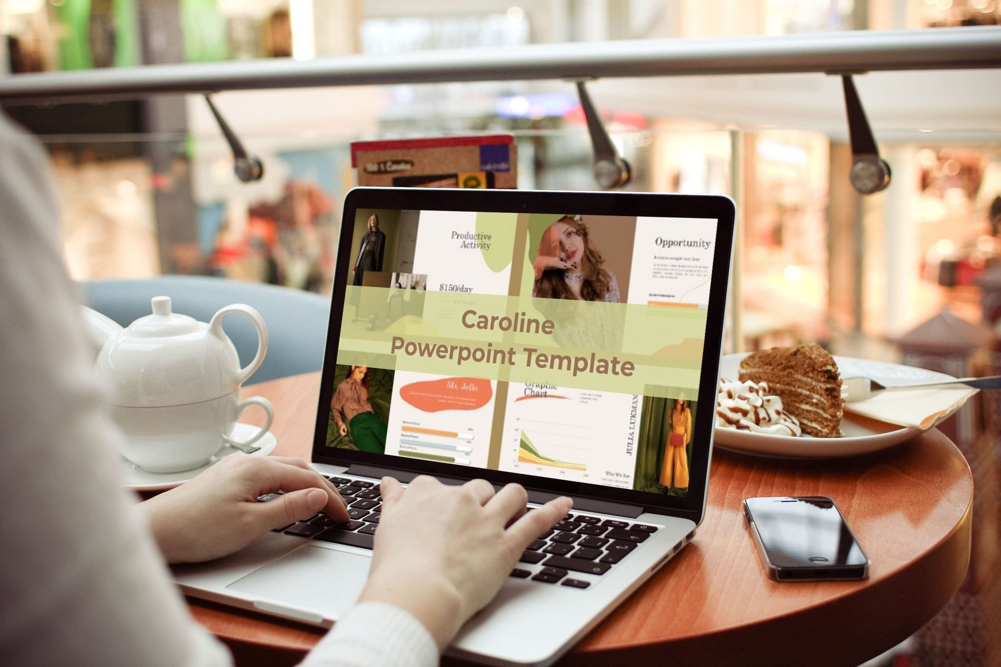 Caroline Presentation Template – MasterBundles