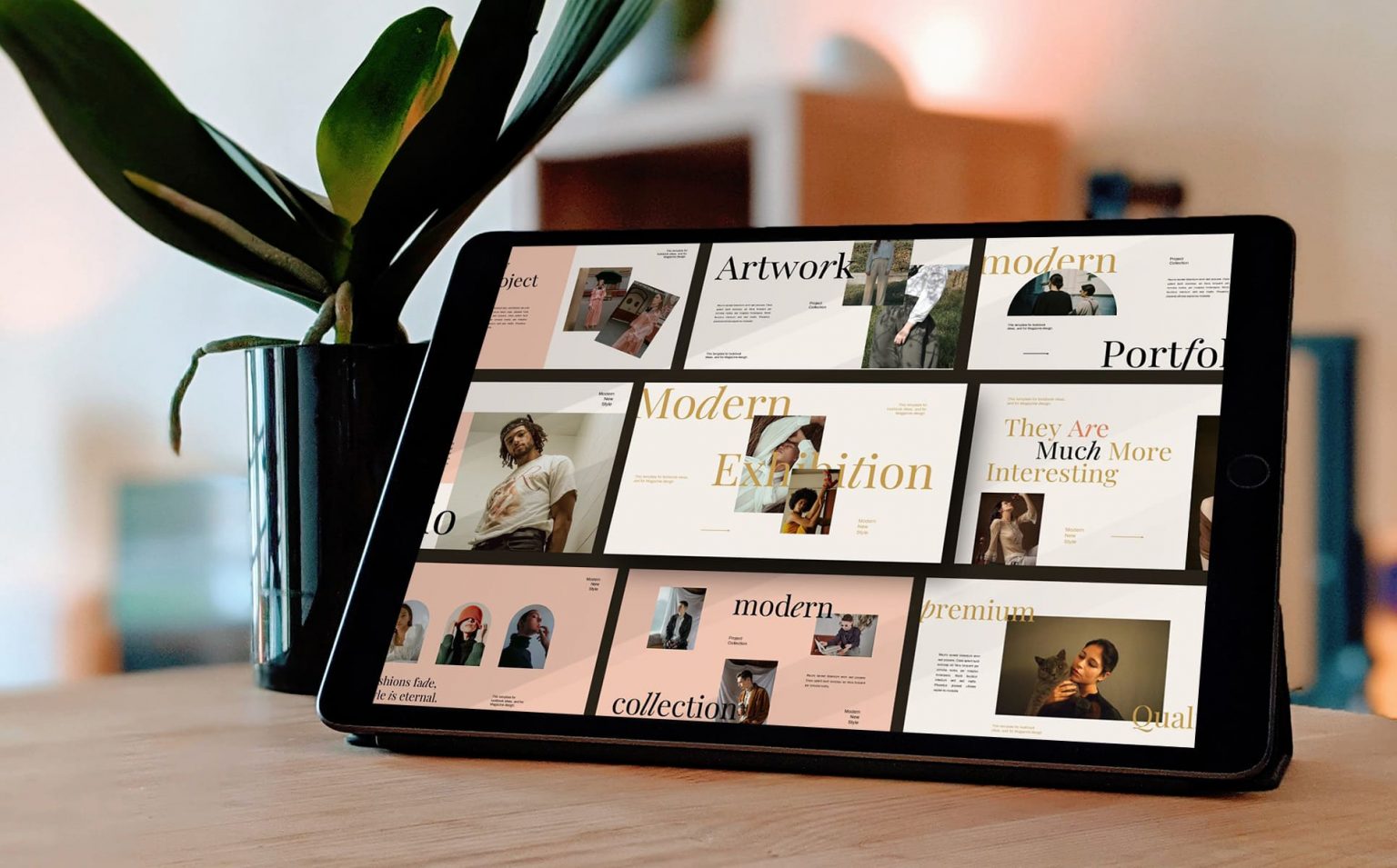 Exhibition Powerpoint Template – MasterBundles