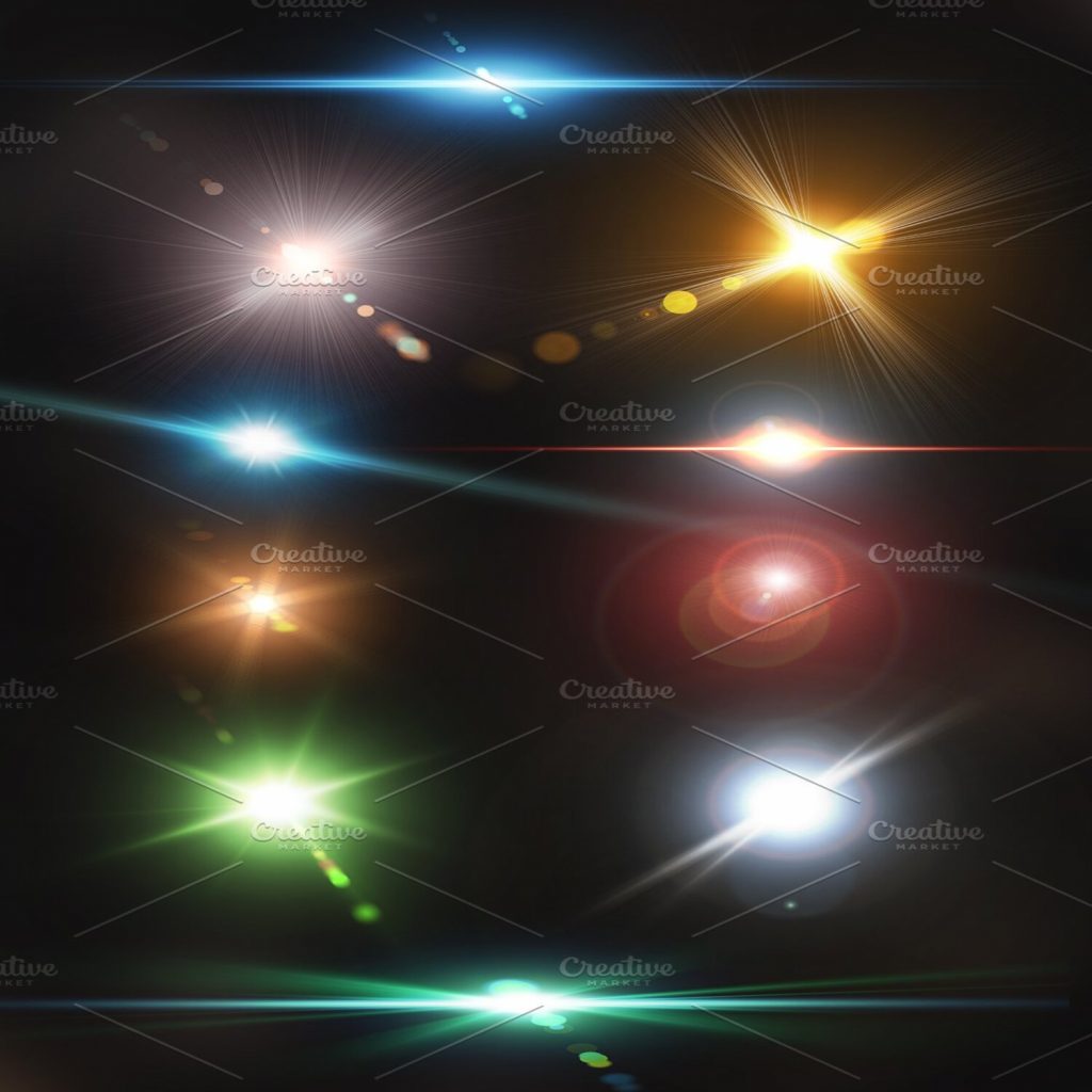 10 Optical Lens Flares Pack – MasterBundles