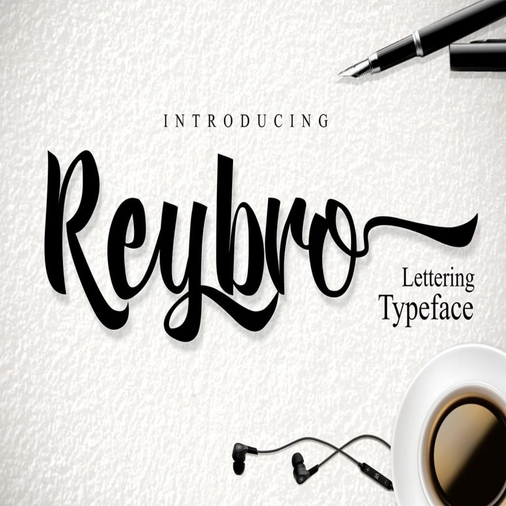 Reybro Unique Script Font – MasterBundles