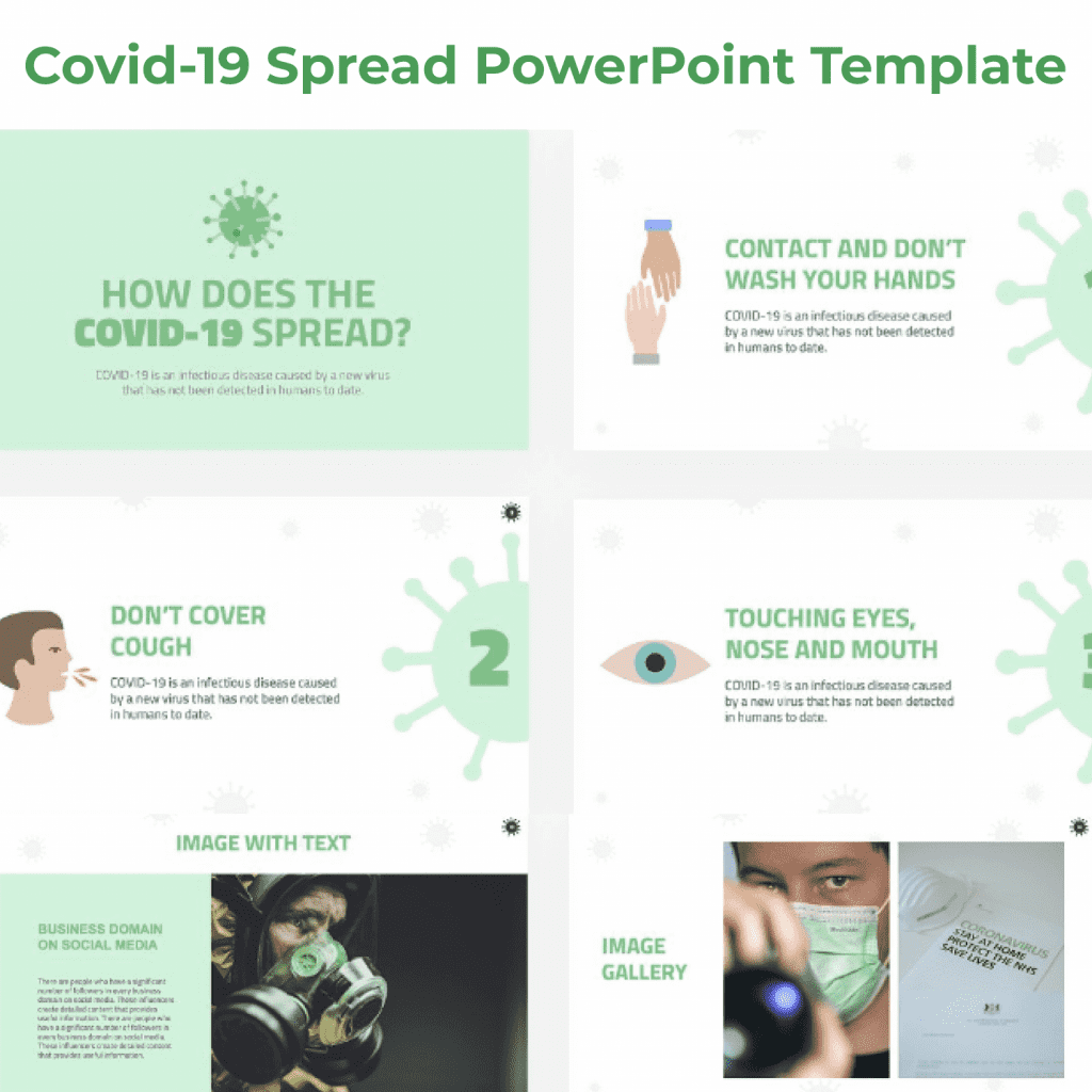 Covid-19 Spread PowerPoint Template – MasterBundles