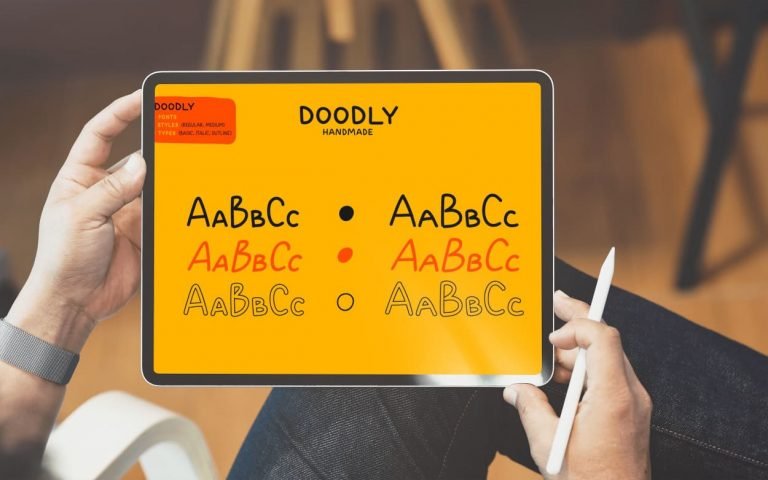 Doodly Handwritten Font Family – MasterBundles
