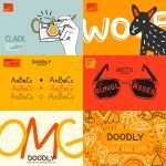 Doodly Handwritten Font Family – MasterBundles