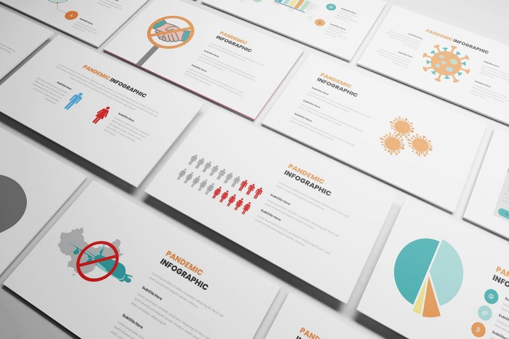 Pandemic Infographic Powerpoint – MasterBundles