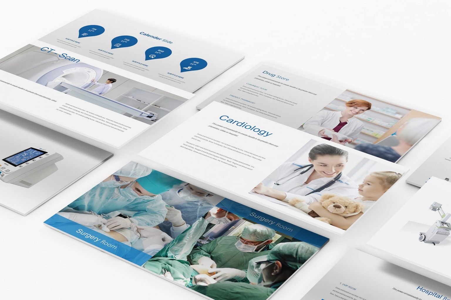 Medical and Hospital Powerpoint Template – MasterBundles