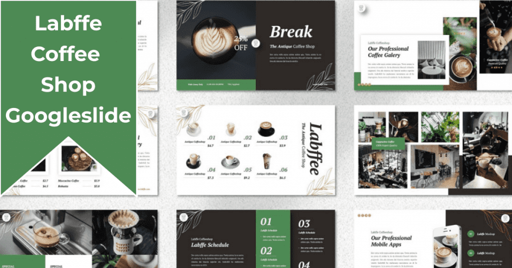Labffe - Coffee Shop Google Slides Theme – MasterBundles