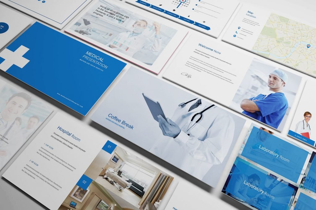 Medical and Hospital Powerpoint Template – MasterBundles