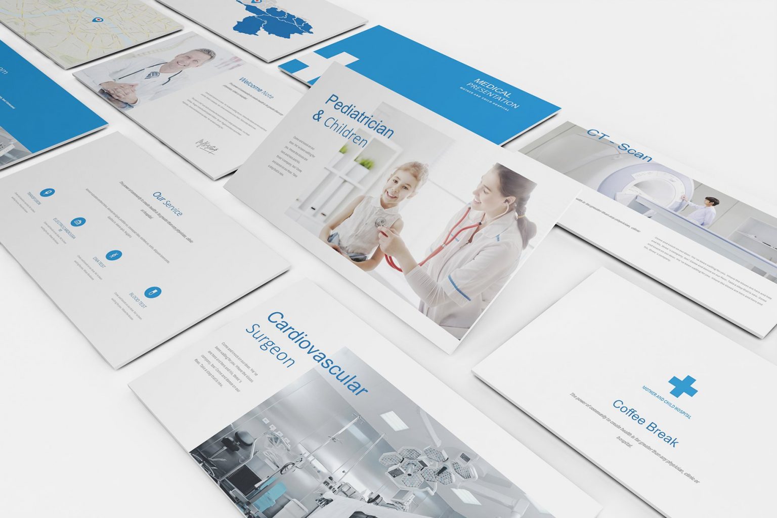 Medical and Hospital Powerpoint Template – MasterBundles