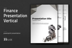 Finance Presentation Vertical – MasterBundles