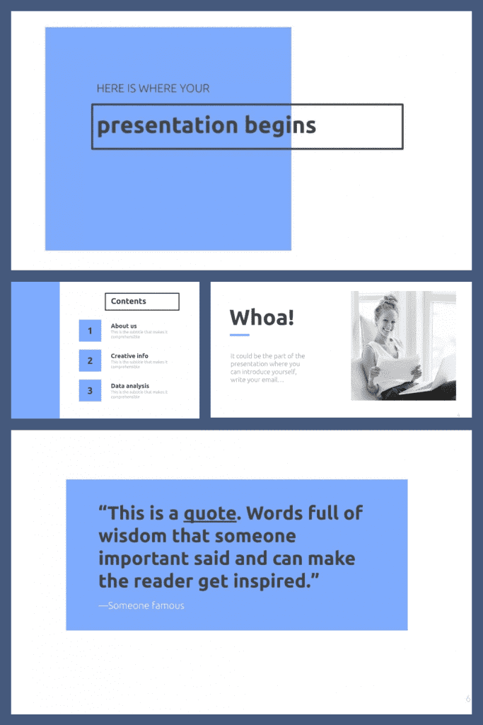 10+ Best Blue Powerpoint Templates for 2021: Free and Premium