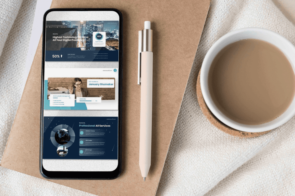 Rexsoft - Technology Google Slides – MasterBundles