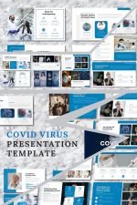 Covid Virus - Medical PowerPoint Template – MasterBundles