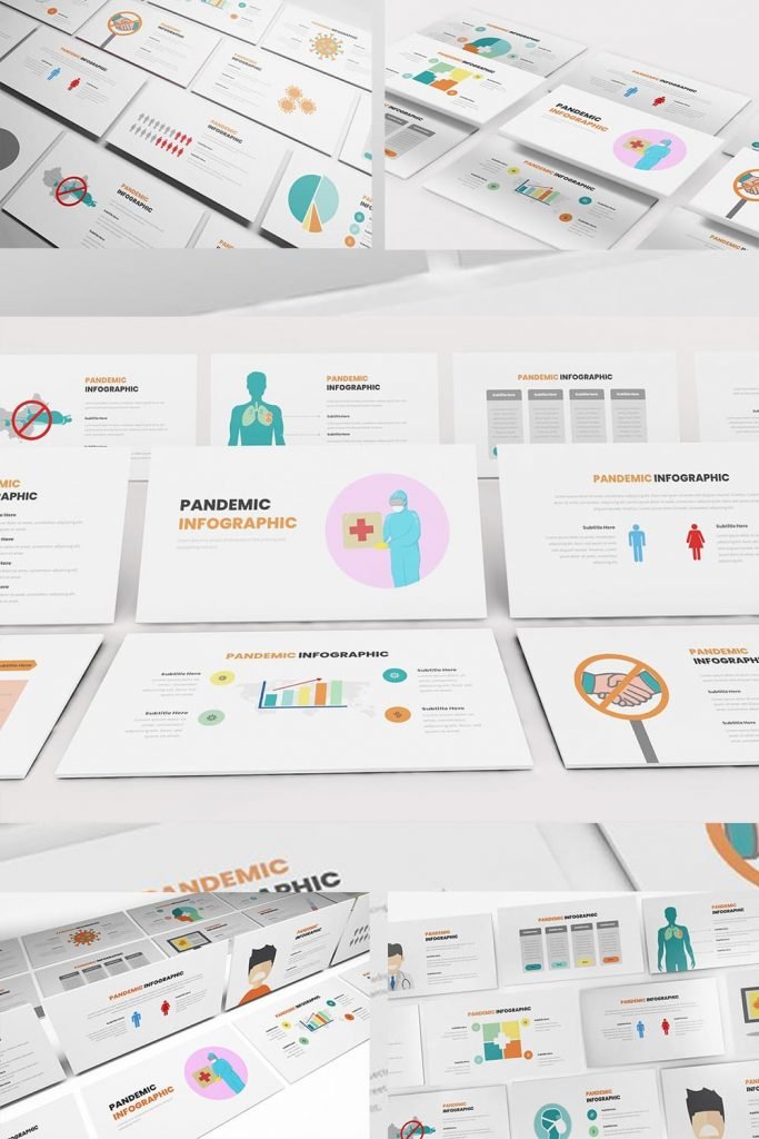 Pandemic Infographic Powerpoint – MasterBundles