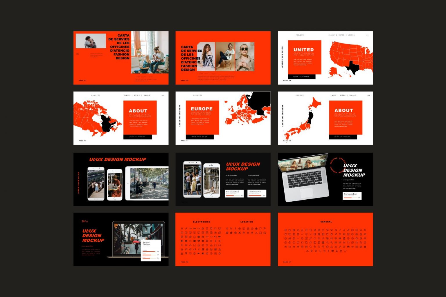 Fashion Design Presentation Template – MasterBundles