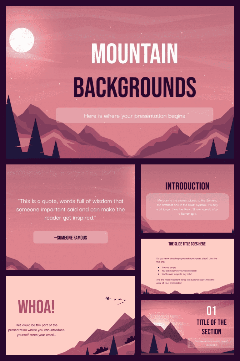 15+ Best Pink PowerPoint Templates in 2021: Free and Premium