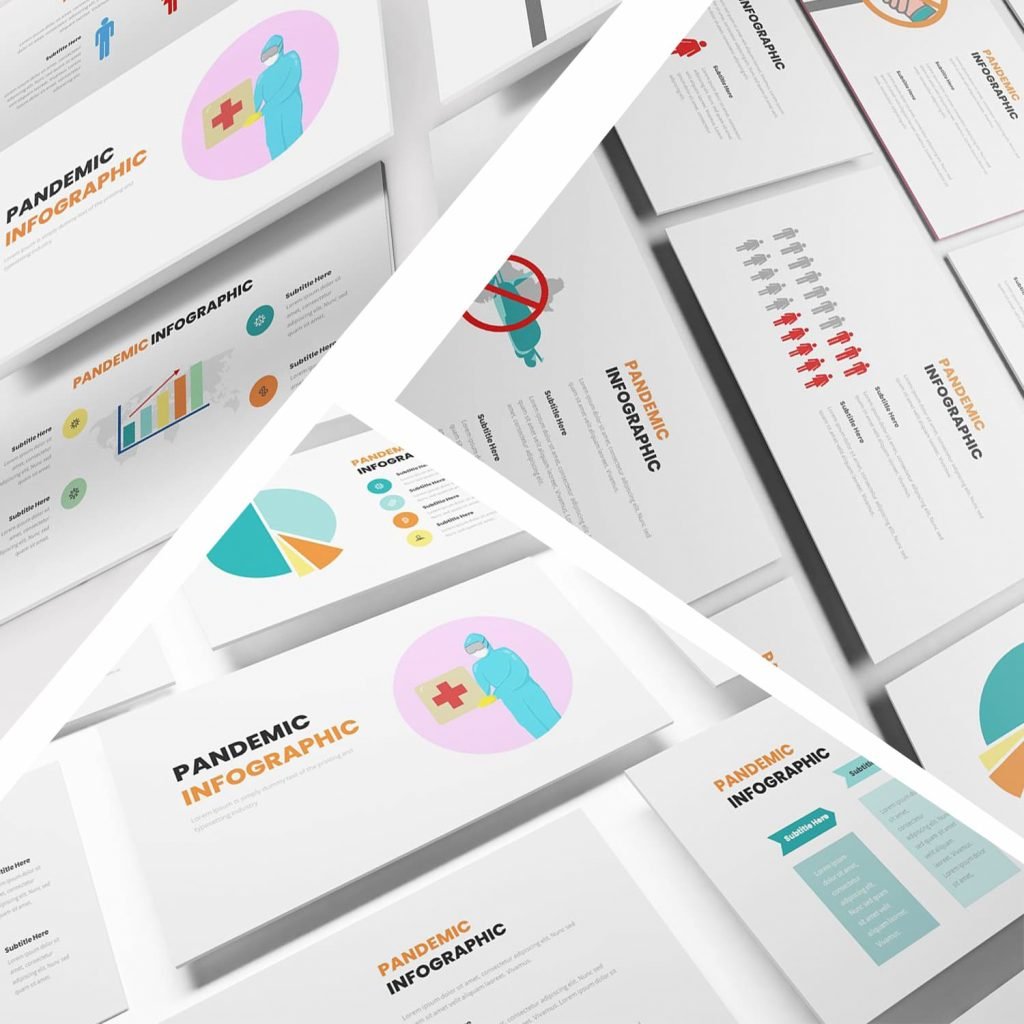 Pandemic Infographic Powerpoint – MasterBundles