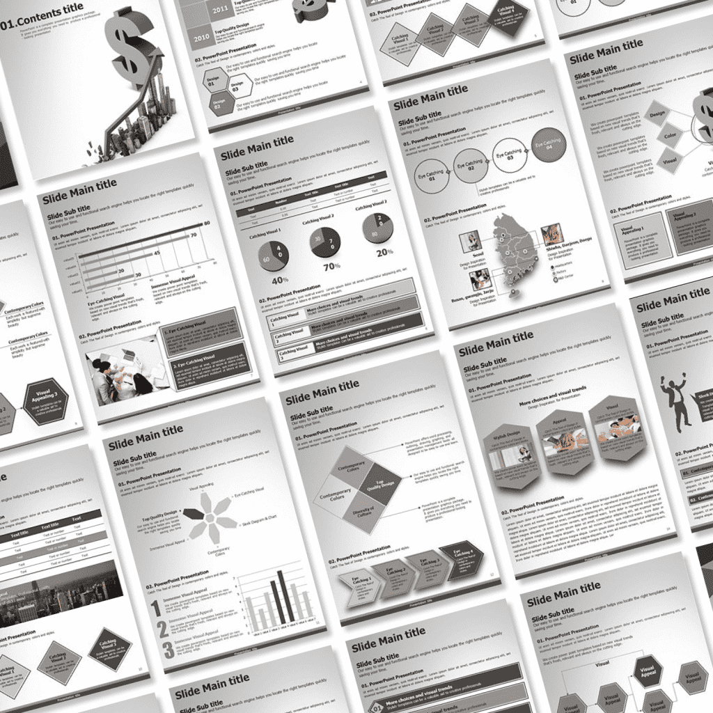 Finance Presentation Vertical – MasterBundles