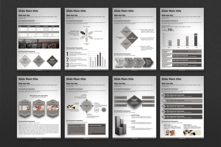 Finance Presentation Vertical – MasterBundles