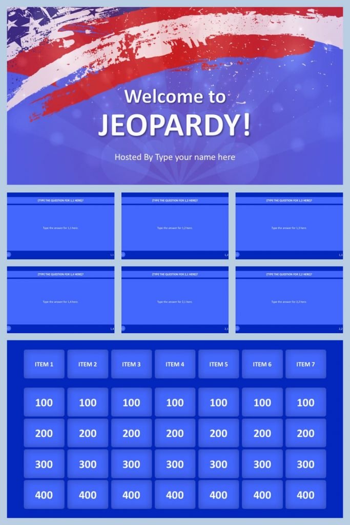 Jeopardy PowerPoint Template 2022: 20+ Free and Premium Options