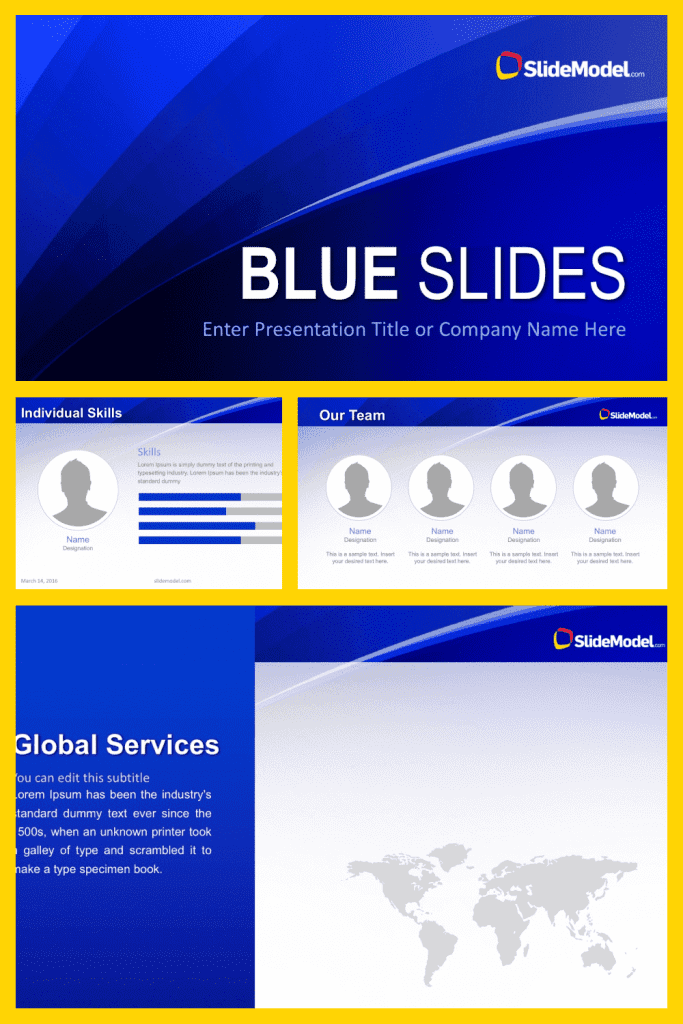 10+ Best Blue Powerpoint Templates for 2021: Free and Premium