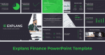 Explans Finance PowerPoint Template – MasterBundles