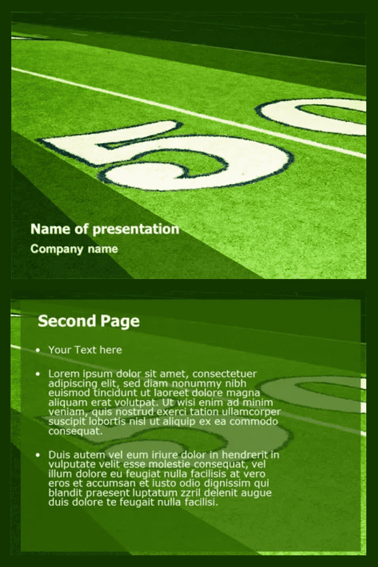 10+ Best Football Powerpoint Templates (2023) – MasterBundles