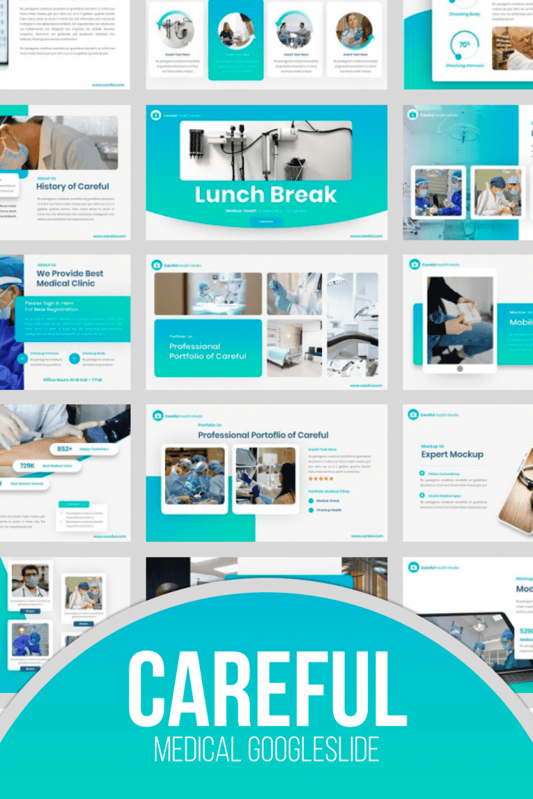 Careful Medical Google Slides Presentation | Master Bundles