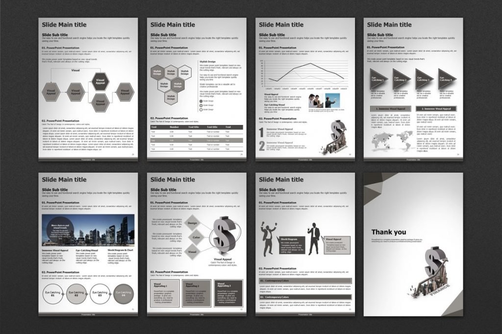Finance Presentation Vertical – MasterBundles