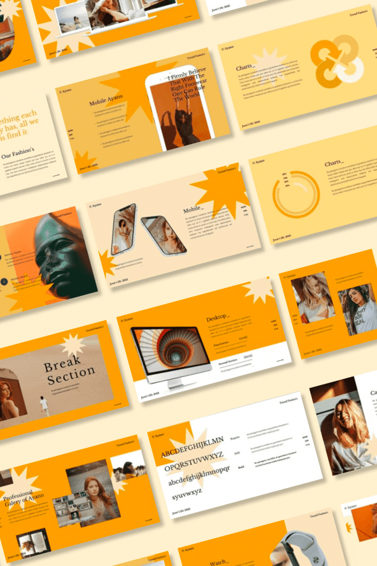 Ayano - Fashion Google Slide Template – MasterBundles